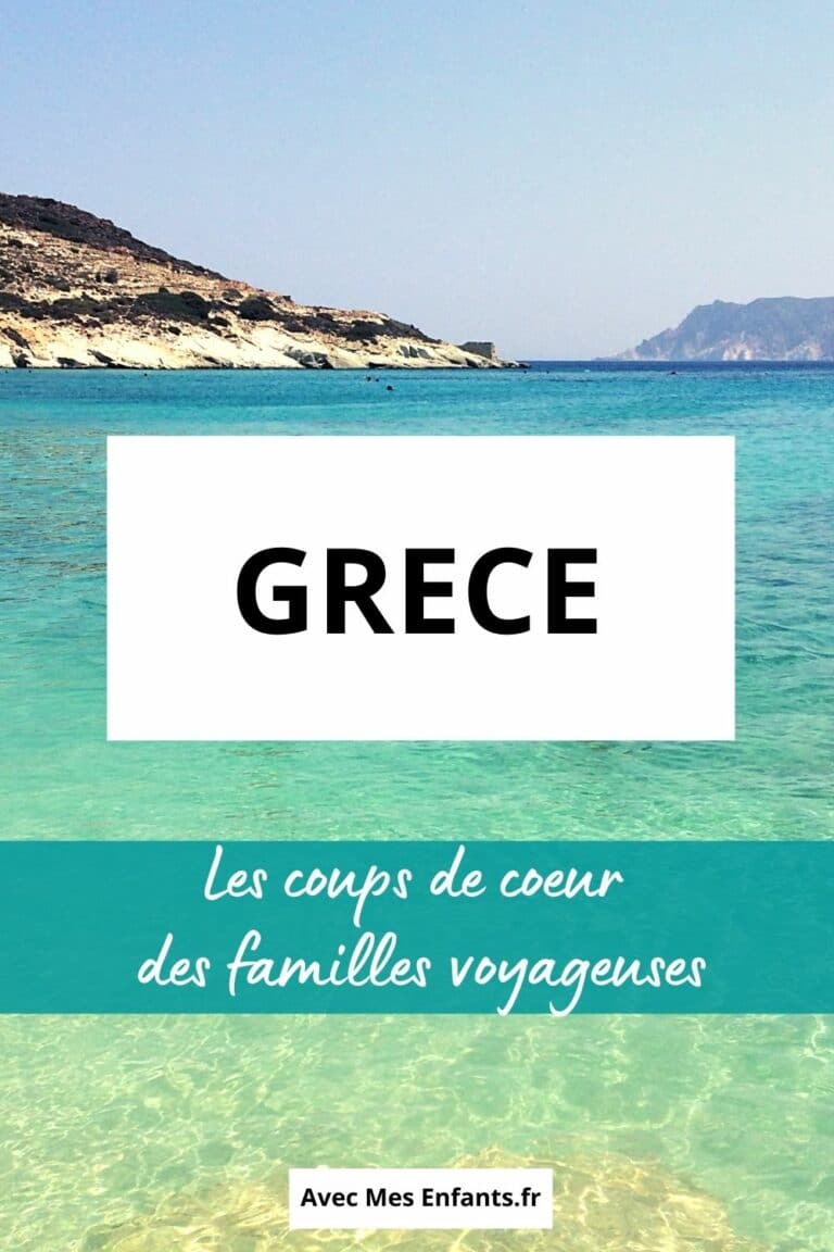 Préparer son voyage en Grèce en famille - Avec Mes Enfants